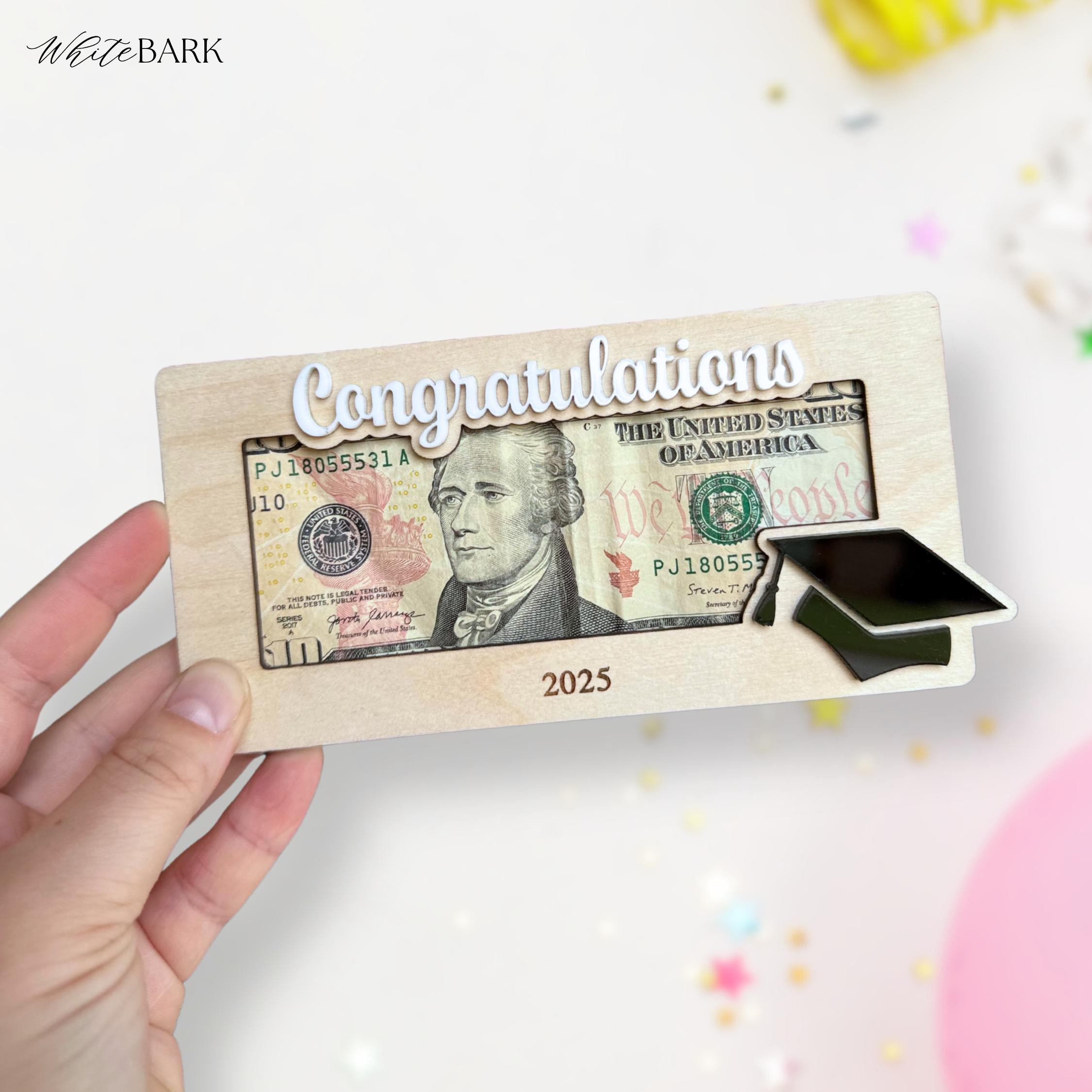 Graduation Money Holder Gift | Congratulations Money Holder | Grad ...