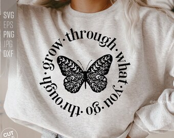 Butterfly Lady Svg - Etsy UK