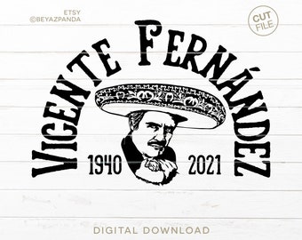 Vicente Fernandez Svg | Etsy