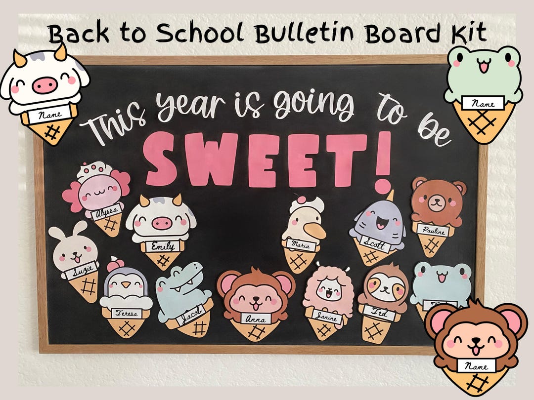 Printable Back to School Bulletin Board, “this Year is Going to Be ...