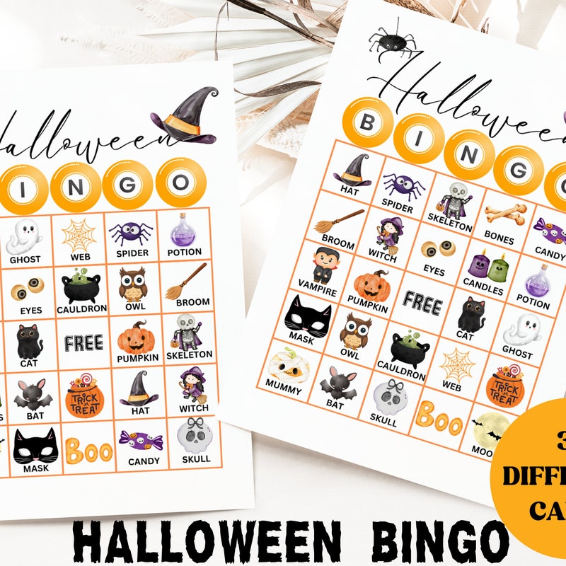 Halloween Bingo - Etsy