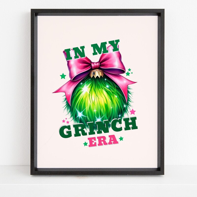 Grinch Preppy - Etsy