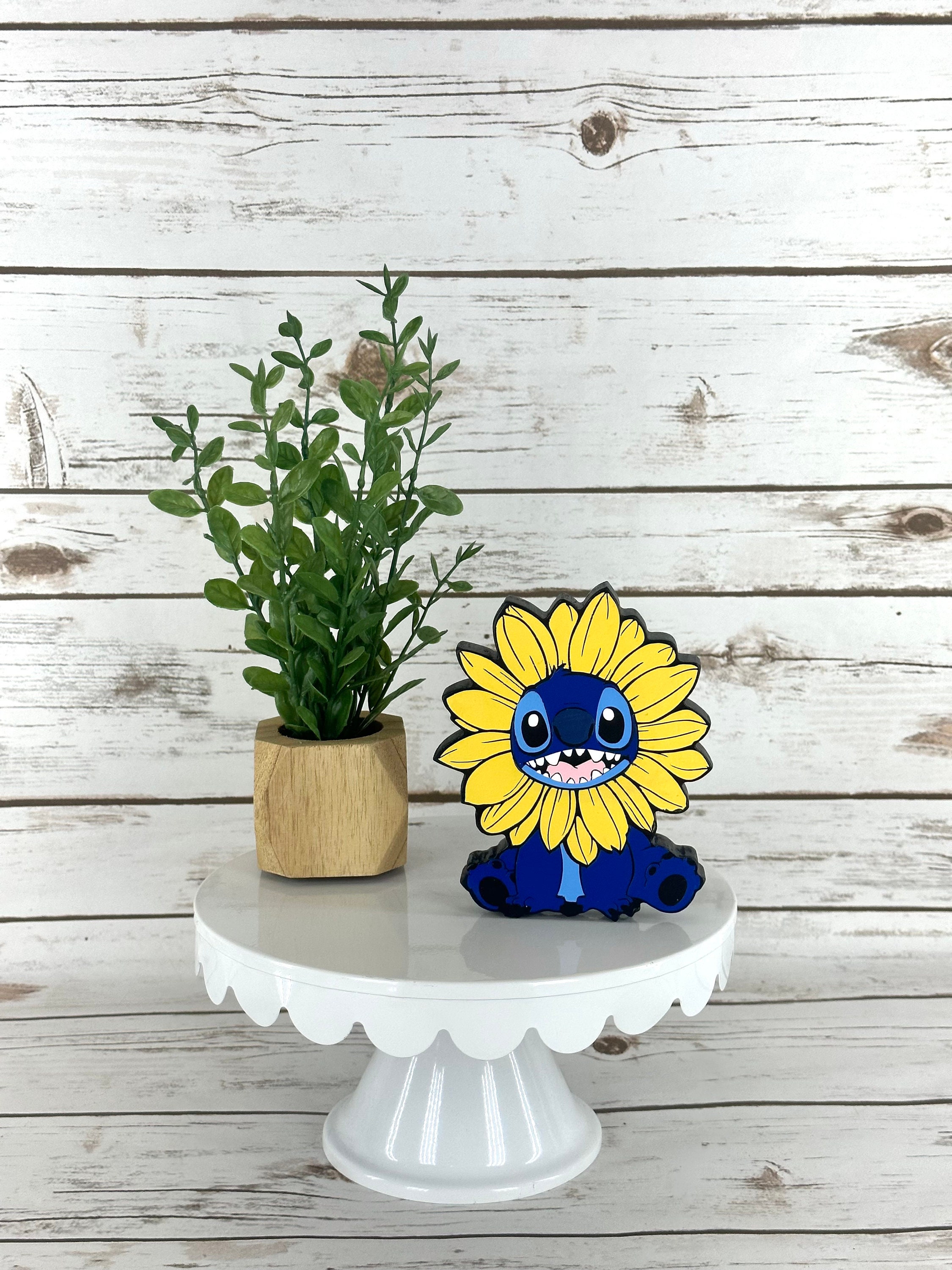 Disney Inspired Stitch, Stitch, Disney Stitch, Wooden Stitch Decor ...