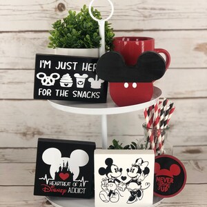Disney Inspired Tiered Tray Decor - Etsy