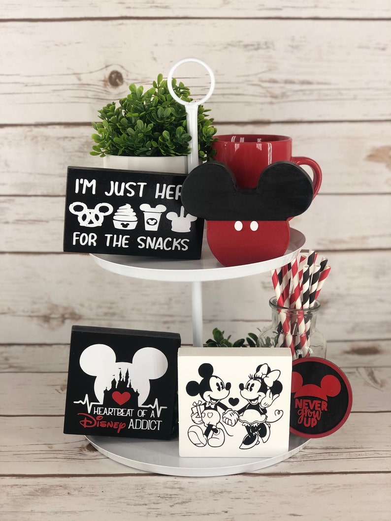 Disney Inspired Tiered Tray Decor | Etsy