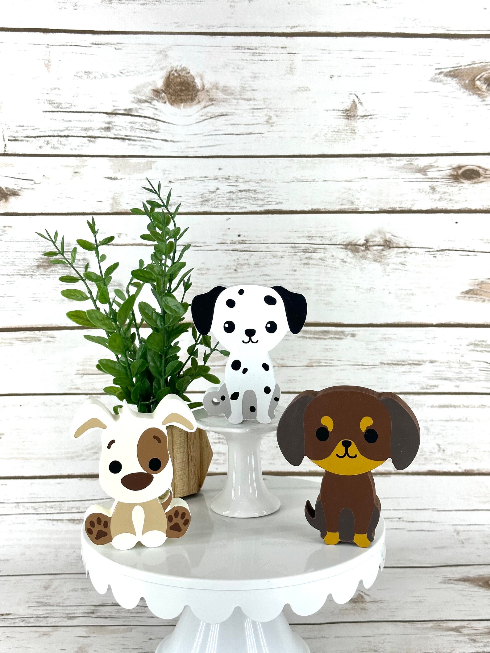 Dog Lover Tiered Tray Decor, Dog Decor, Pet Decor, Dog Tiered Tray, Pug ...