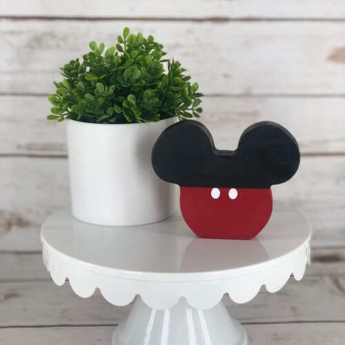 Disney Inspired Mickey Mouse Tiered Tray Decor Disney Tiered - Etsy