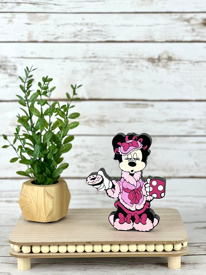 Disney Inspired Tired Mom & Dad Mickey and Minnie, Mickey Decor, Minnie ...