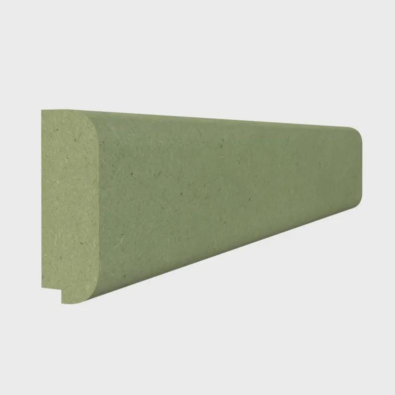 Modern Dado Rail: Decorative Wall Moulding Trim - 2950 Lengths - Etsy UK