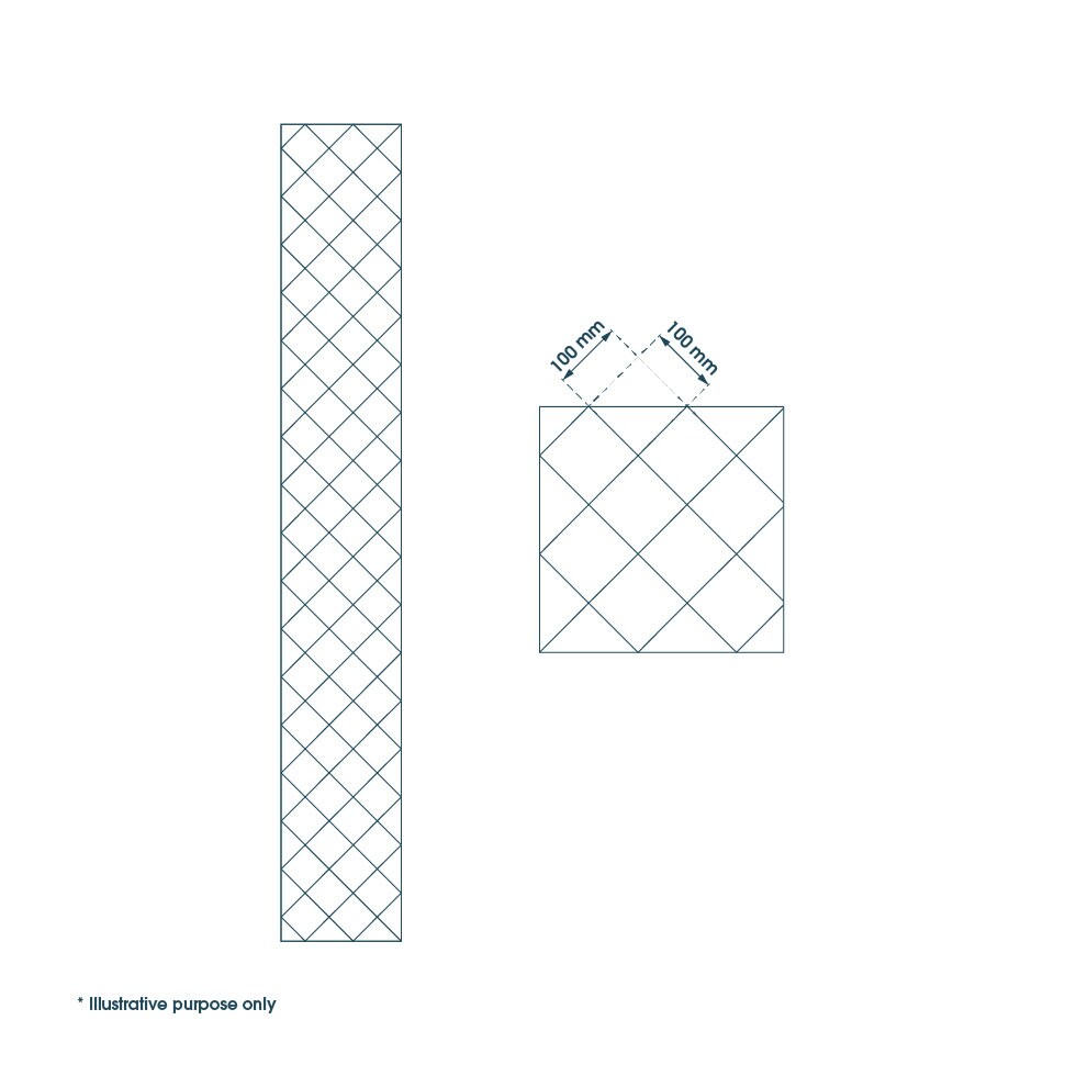 Diamond V-grooved MDF Panels Decorative Panelling Wall Panels Grooved ...