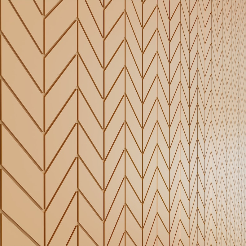 Chevron Panels 3D Decorative Panelling DIY Wall Panelling - Etsy