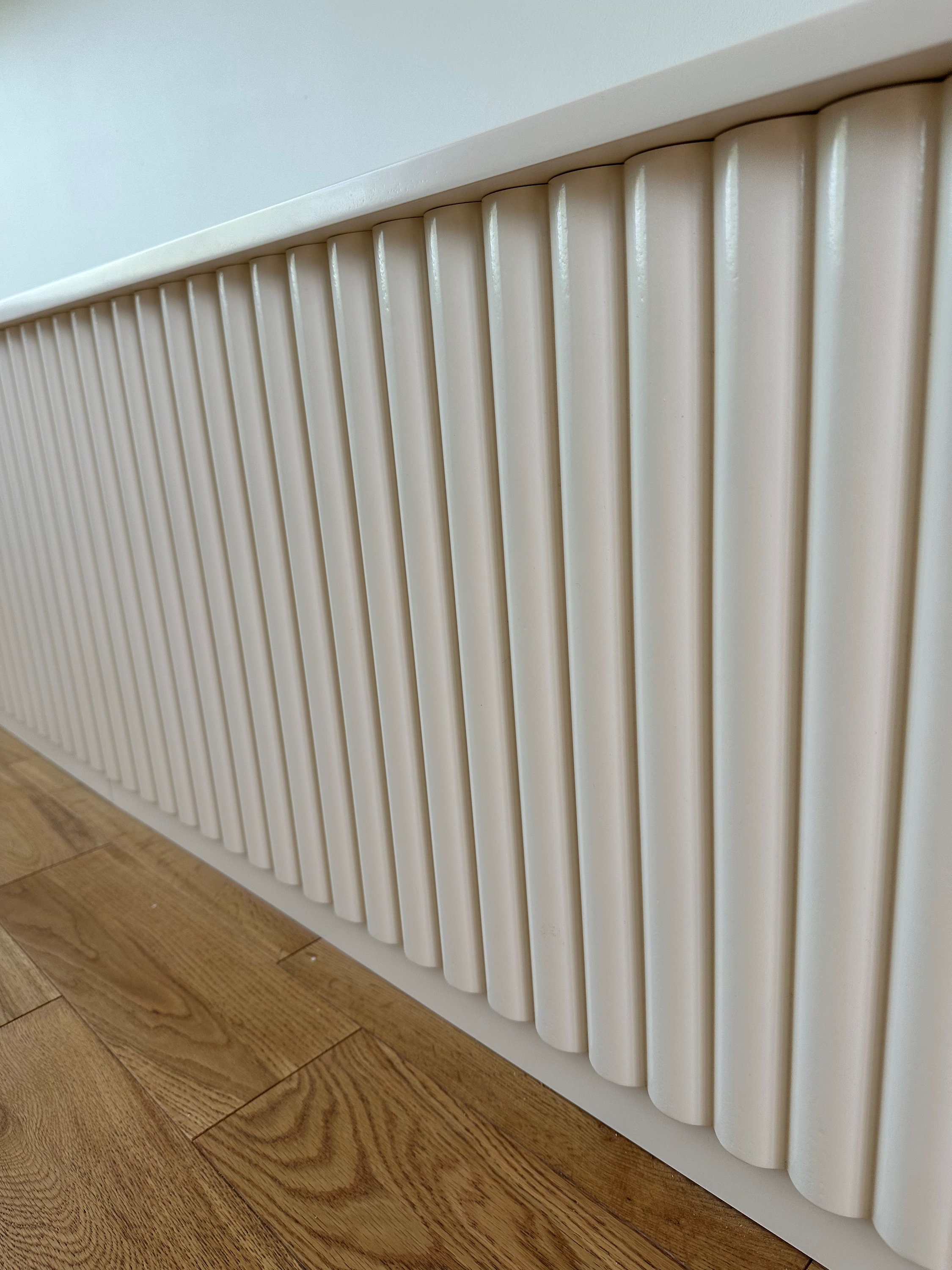 Standard Ribbed Panels: Paintable Decorative Panels (387.3mm X 2400mm ...