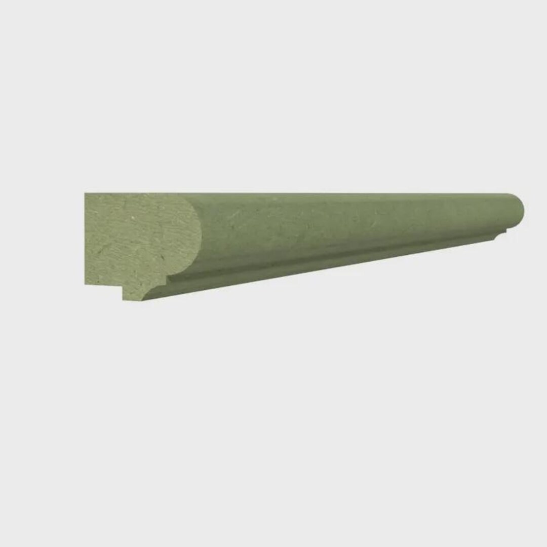 Bullnosed Dado Rail: Wall Panelling Dado Rail, 2950mm Lengths, Primed ...