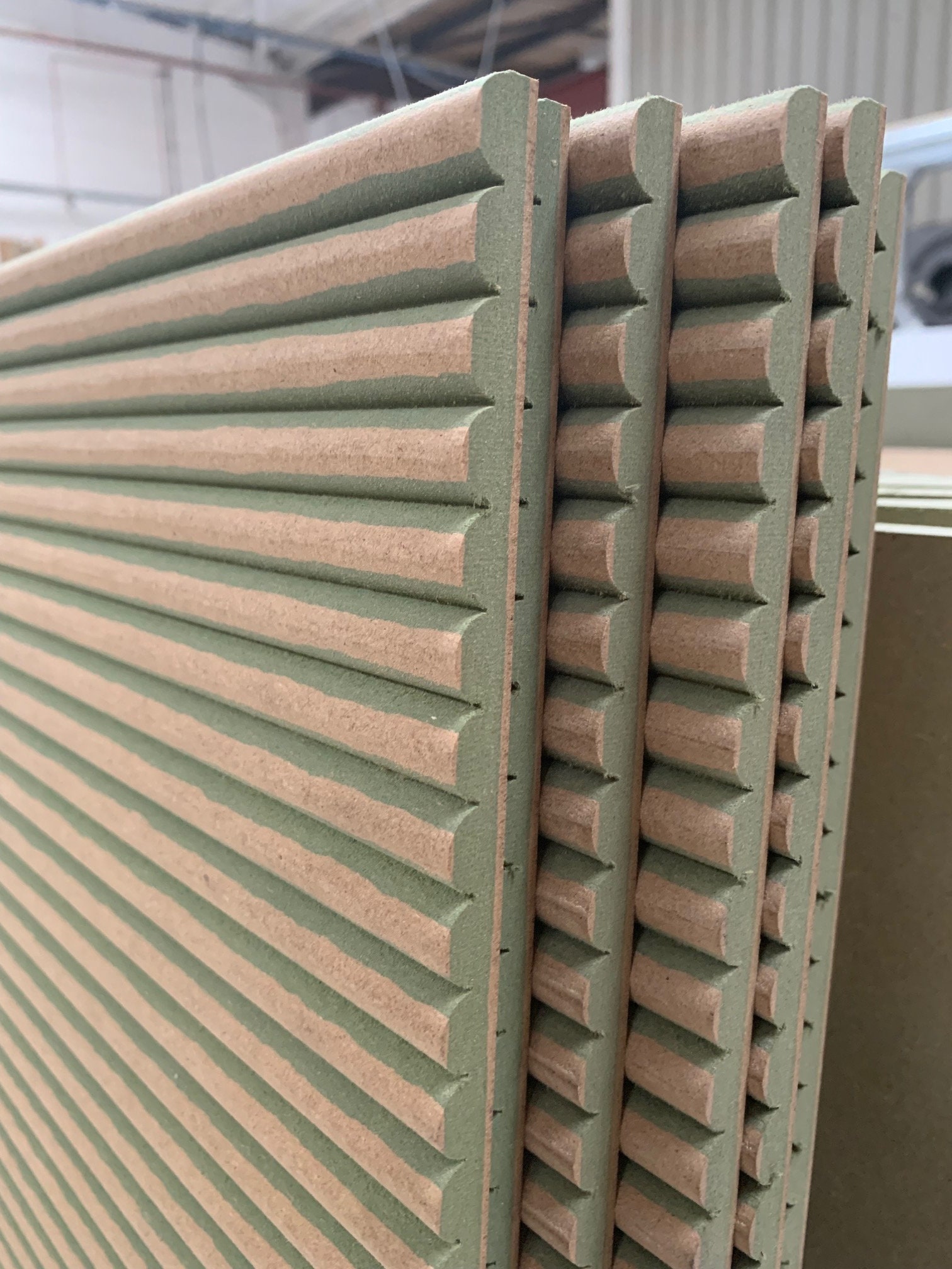 Mini Ribbed MDF Panels Wall Panelling Decorative Panels 3D Panelling ...