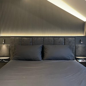 Mini Ribbed Wall Panels: Paintable Decorative Panelling (390mm X 2400mm ...