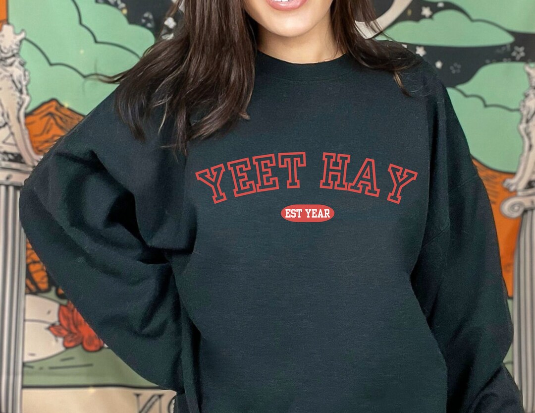 Custom Yeet Hay, Chinese, Cantonese, Asian, AAPI, Unisex Heavy Blend™ Crewneck Sweatshirt - Etsy