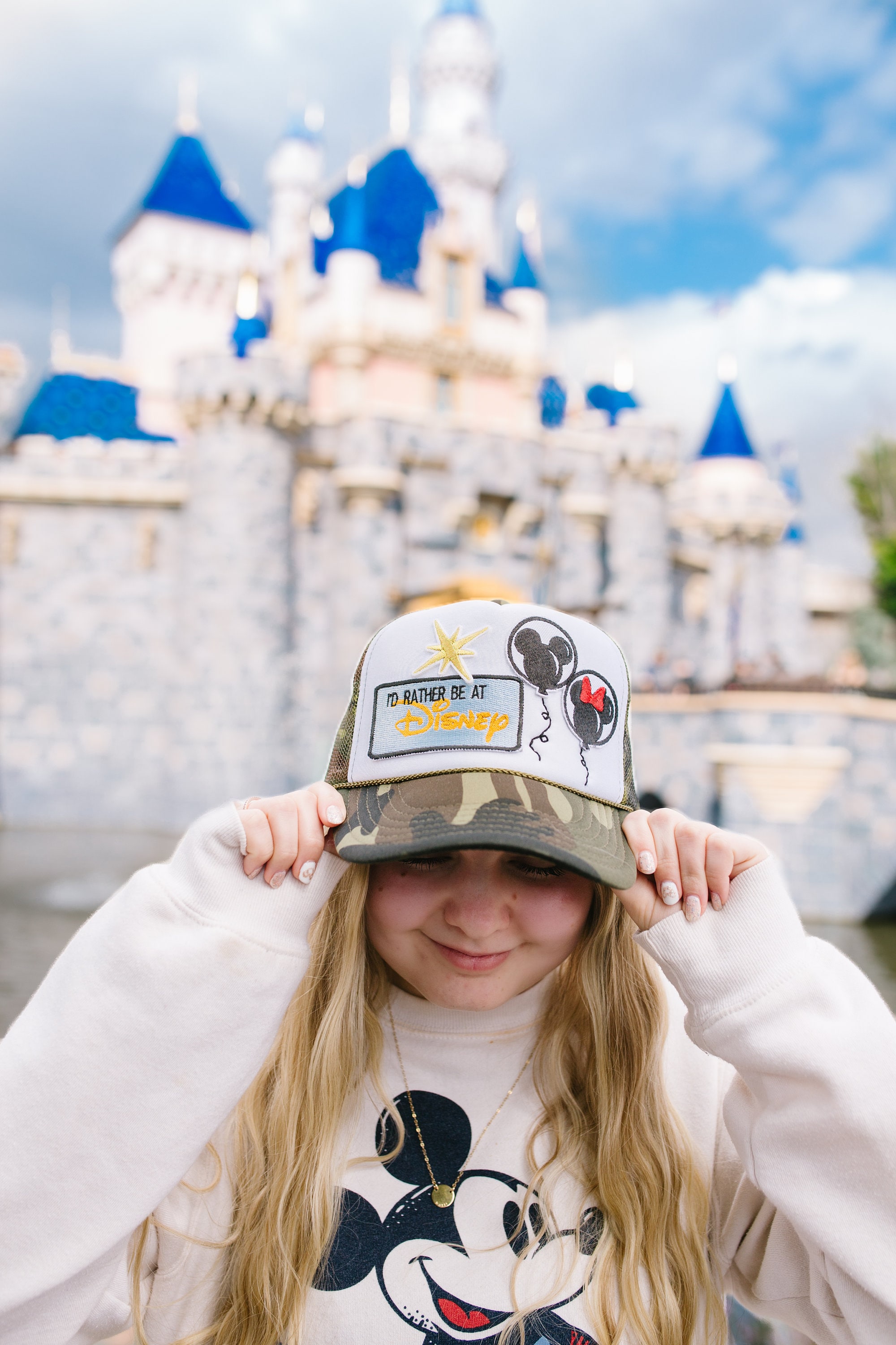 Disney Trucker Hat • Disneyland Trucker Hat • Camo Disney Hat • Disney ...