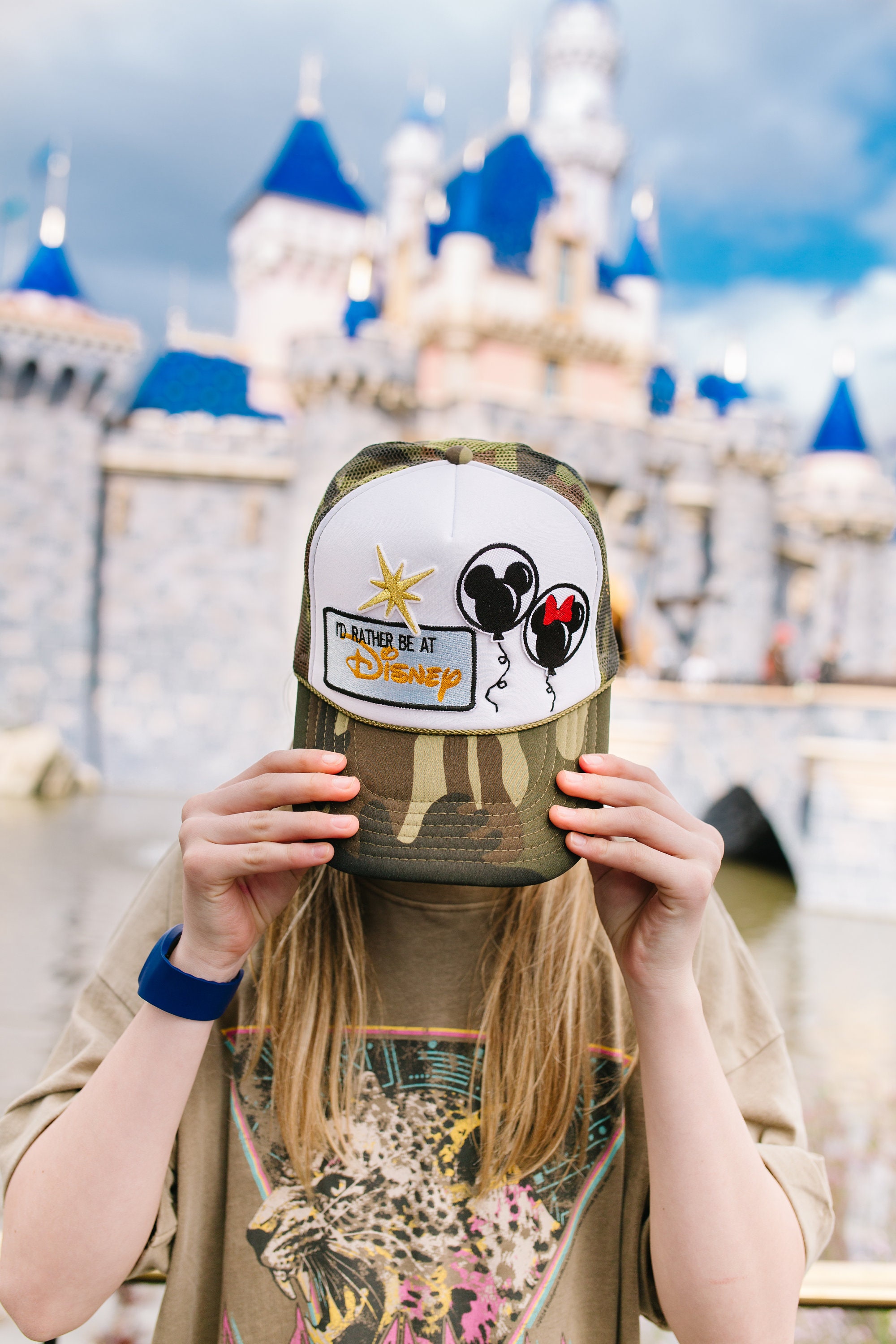 Disney Trucker Hat • Disneyland Trucker Hat • Camo Disney Hat • Disney ...
