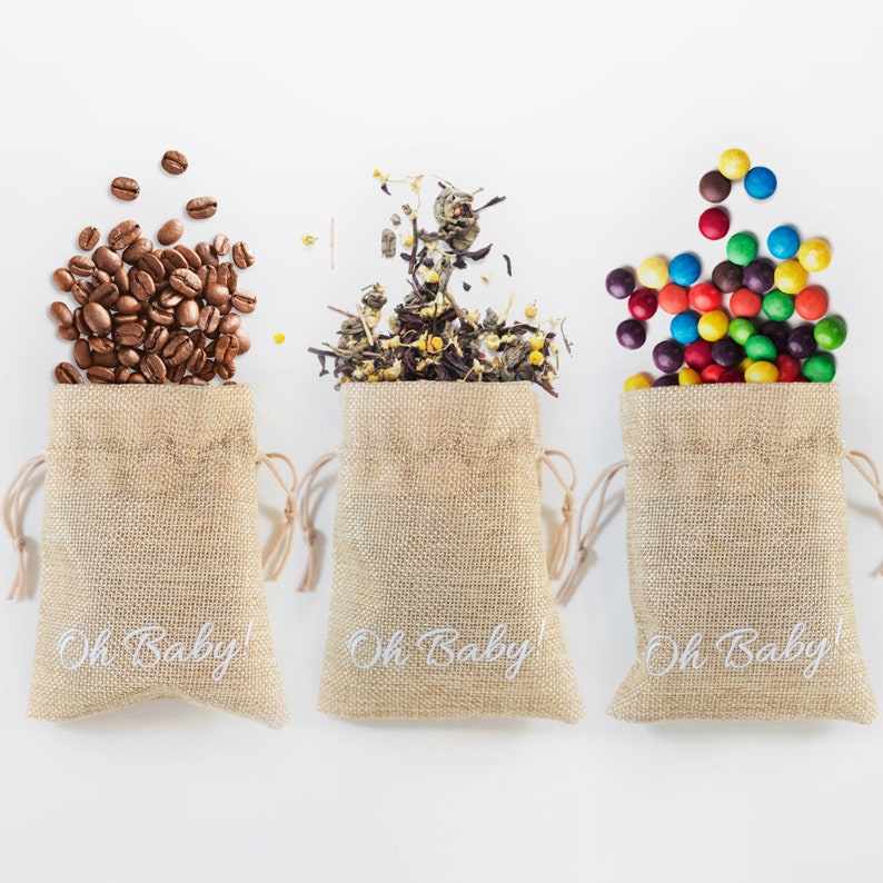 Baby Shower Favors Oh Baby Party Favor Bags for Guests Bulk Girls or ...