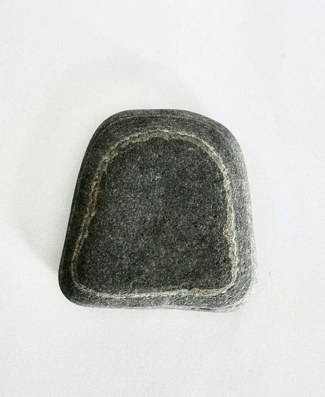 Rare Flattened Rectangular Wishing Stone With a Frame, Tombstone ...