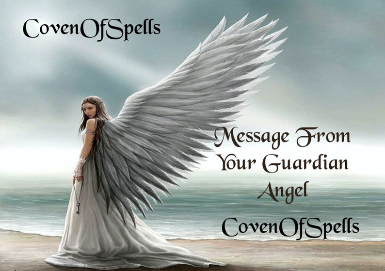 Message From Your Guardian Angel - 5 Sentences - Etsy