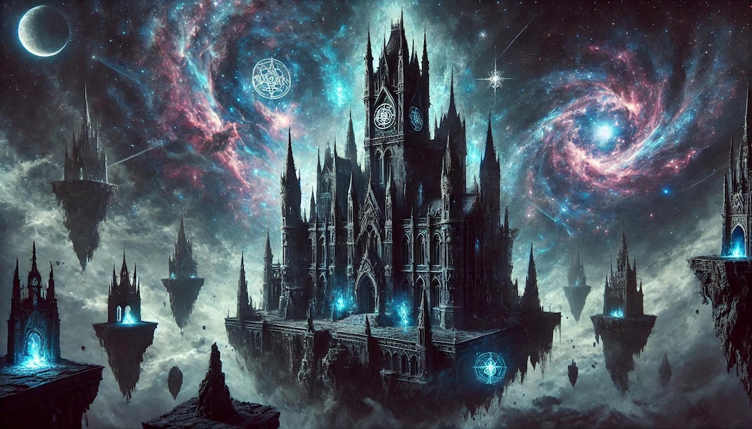 Gothic Castle Astral Abode Sanctuary Remote Binding, Gift for Dark Arts ...