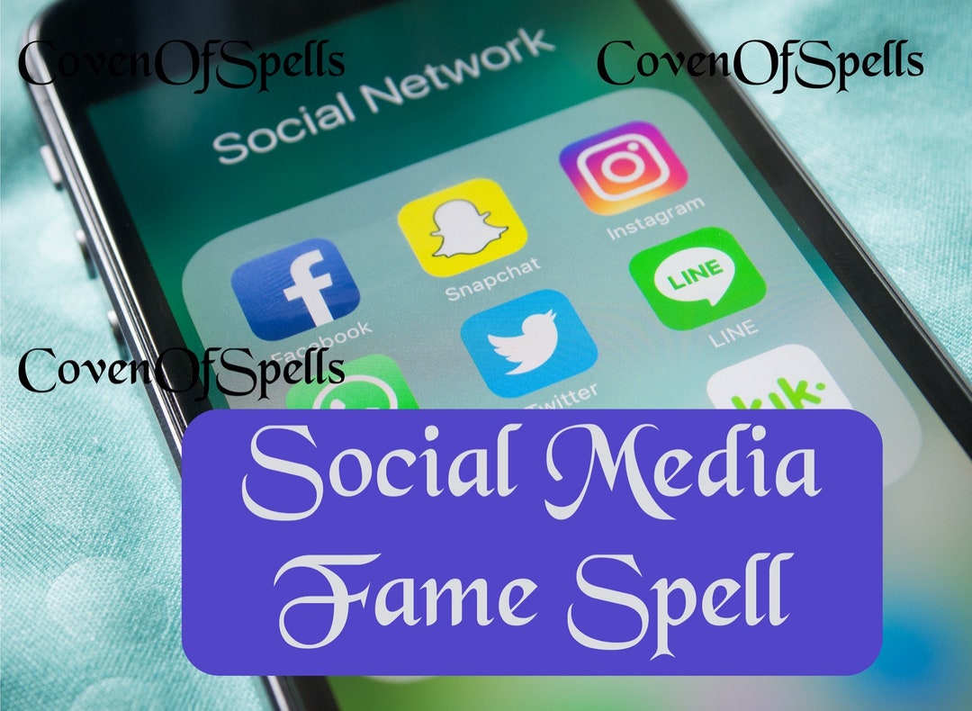 Social Media Fame Spell - Become a Famous Influencer - Fame Spell ...