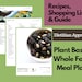 Plant Based Meal Plan, Created by Dietitian, Whole Food & Vegan - Etsy ...