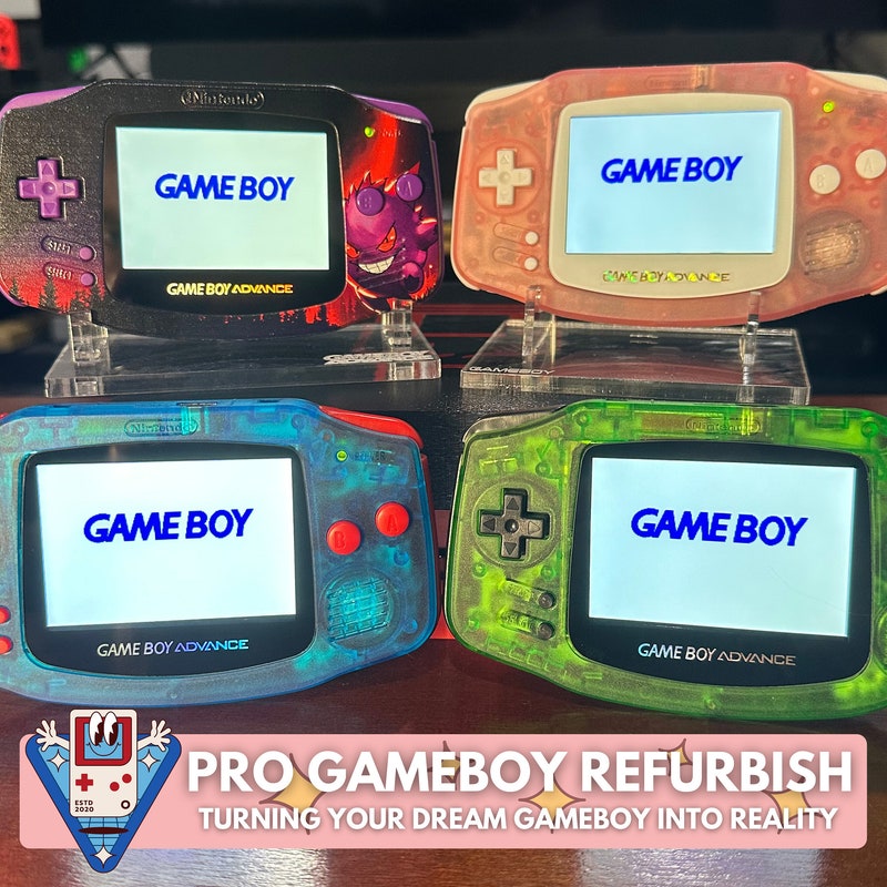 Gba Sp Screen Upgrade - Etsy