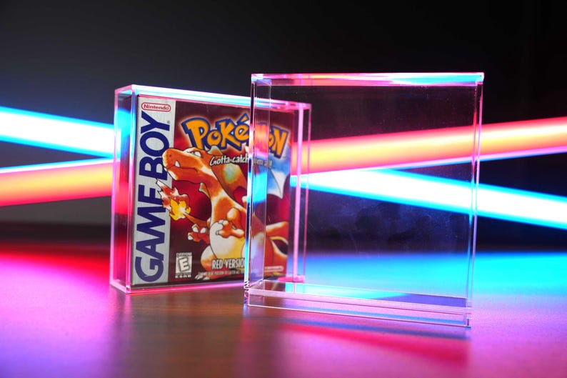 Premium Acrylic UV Protected Video Game Display Case - for N64, NES ...