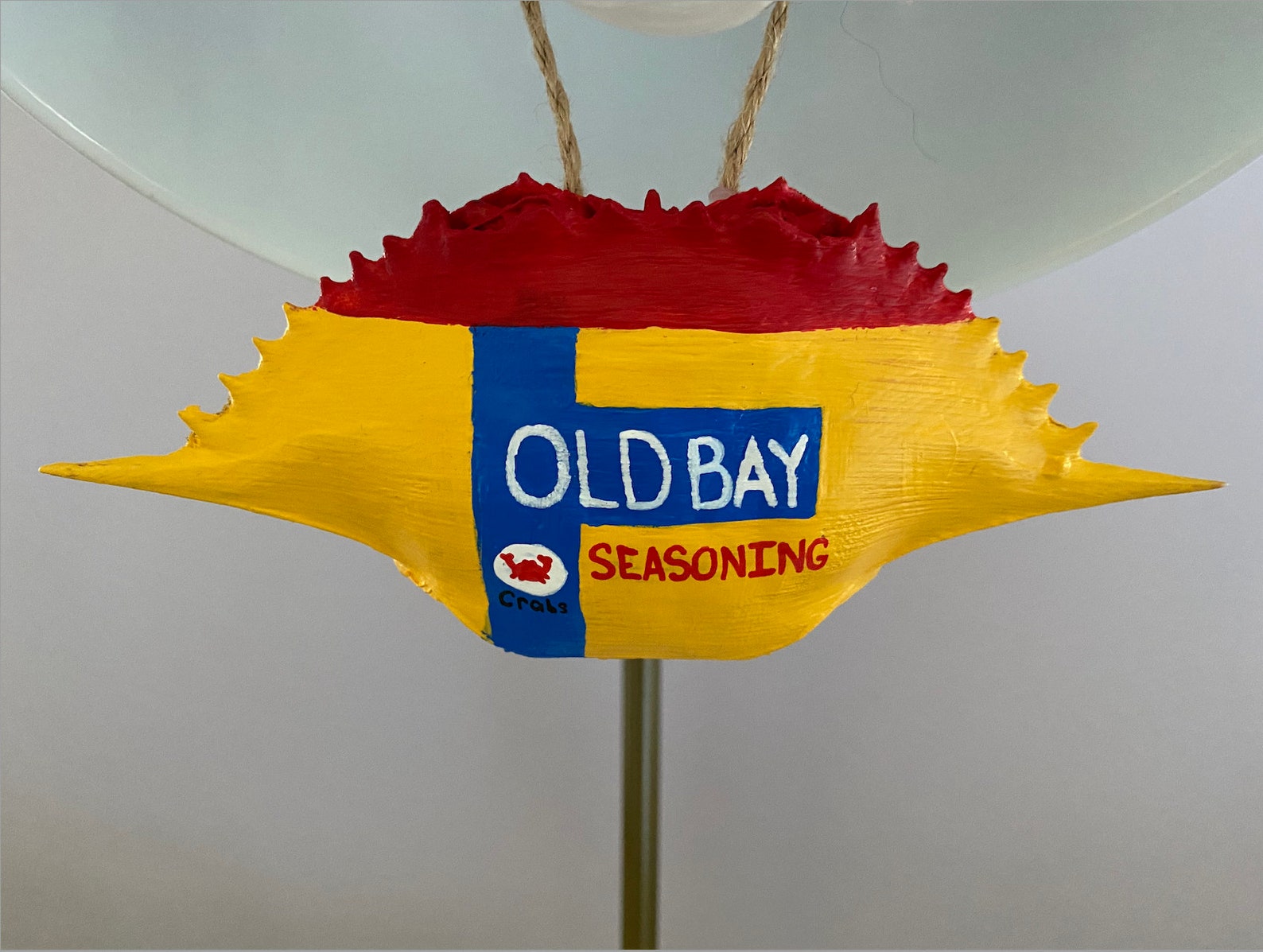 Old Bay Painted Crab Shell - Etsy