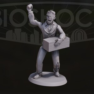 Bioshock Fan Art Miniature Splicer Toasty Resin - Etsy