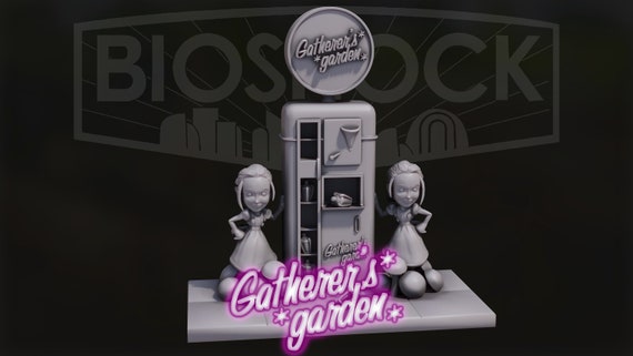 Bioshock Fan Art Miniature Gatherer's Garden Resin | Etsy