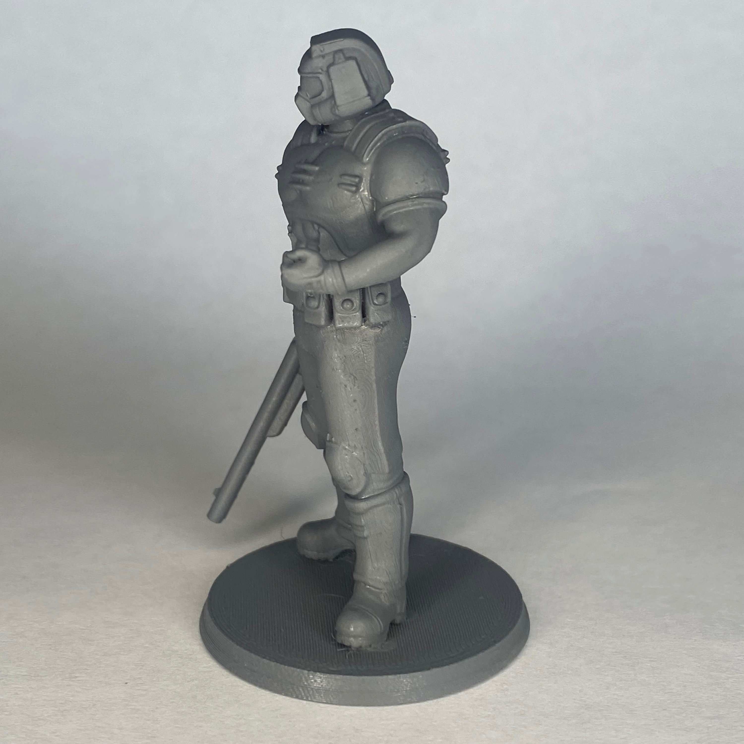 Doom Fan Art Miniature Figure Doomguy Resin - Etsy