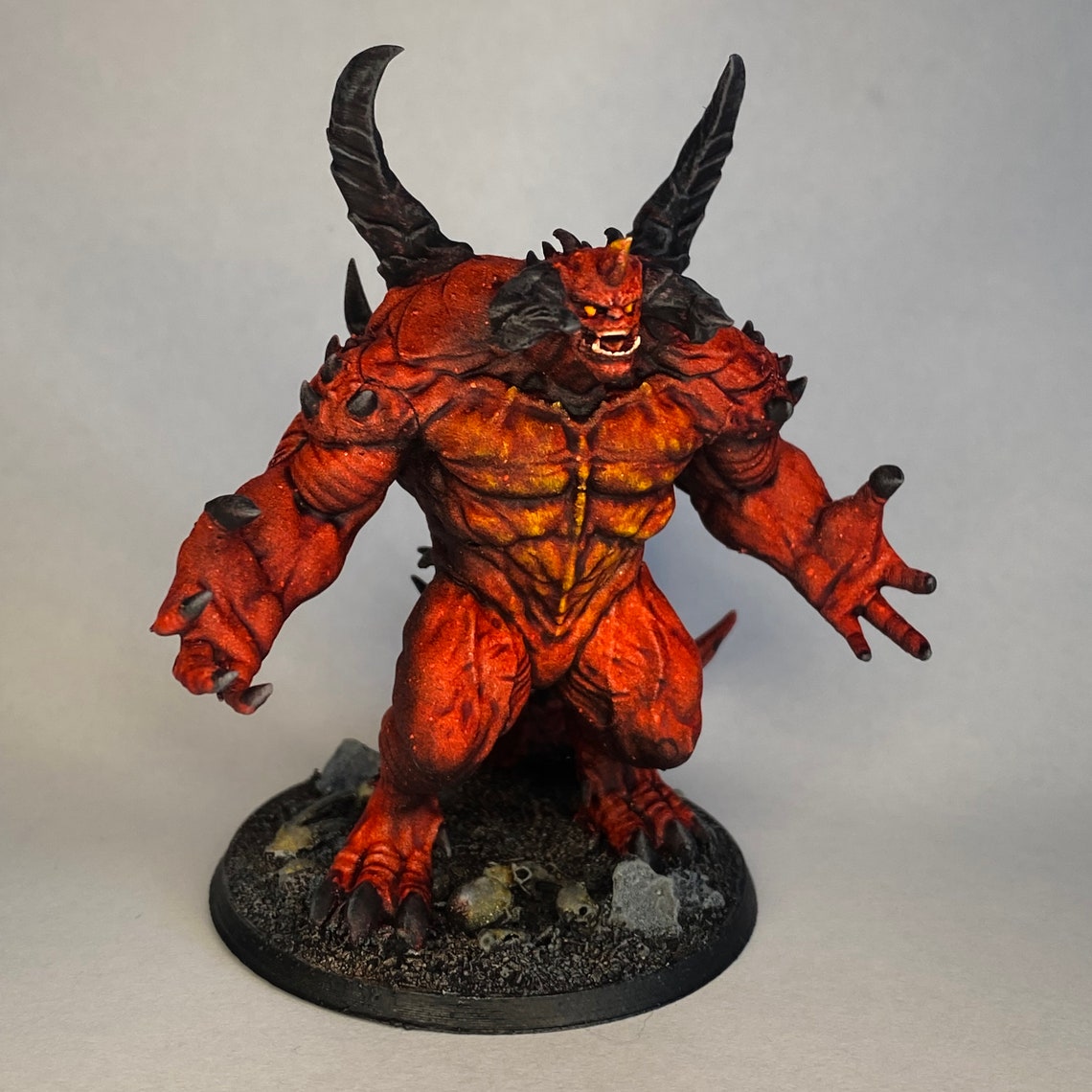 Diablo Fan Art Miniature Lord of Terror Resin - Etsy