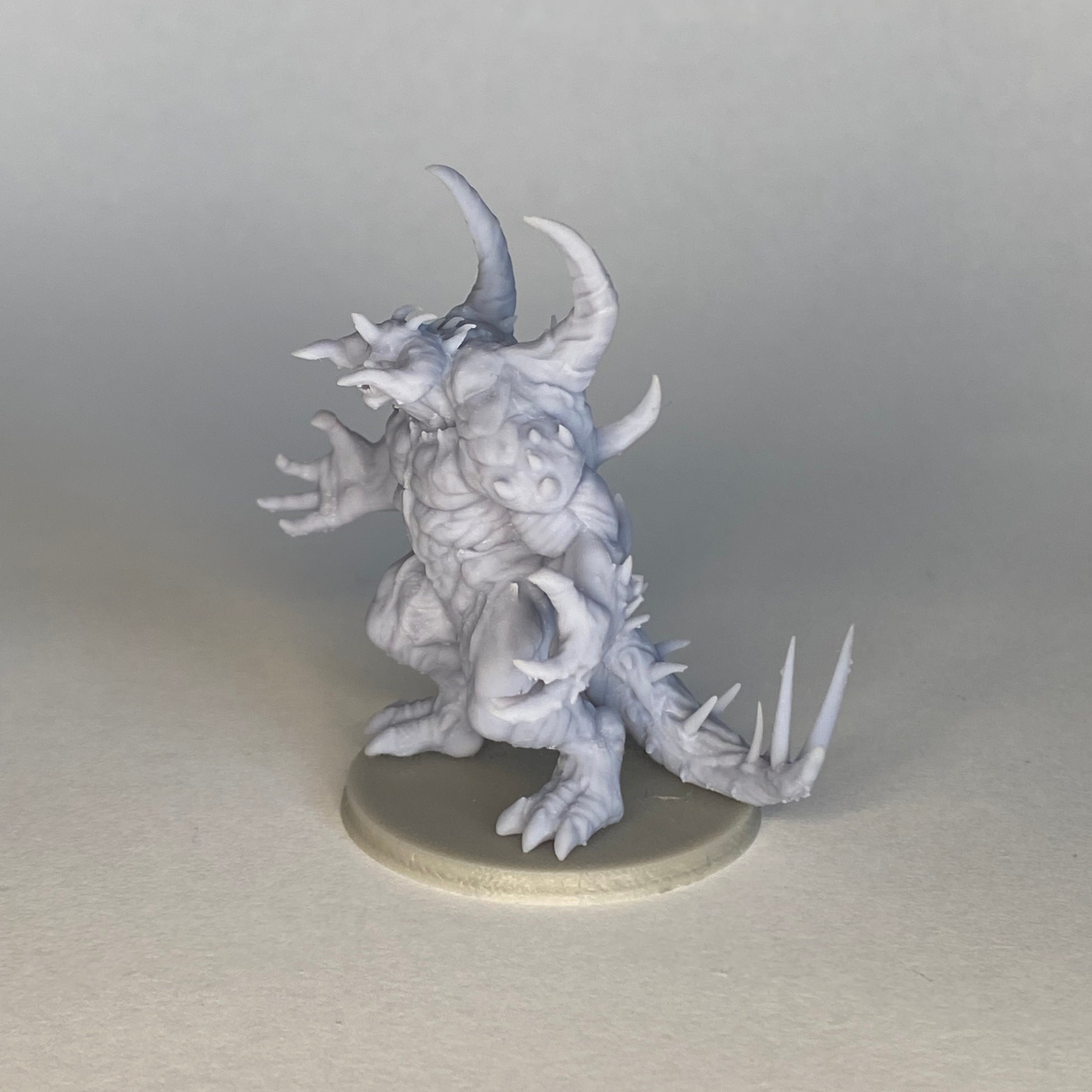 Diablo Fan Art Miniature Lord of Terror Resin - Etsy