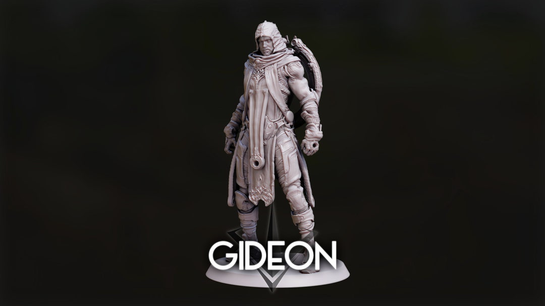Paragon Fan Art Figure - Gideon - Resin - Etsy