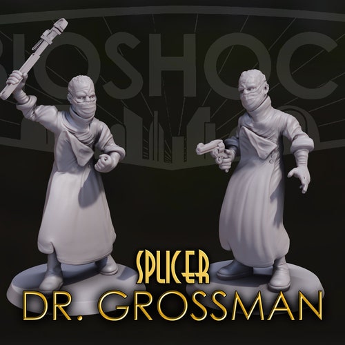 Bioshock Fan Art Miniature Splicer Toasty Resin - Etsy