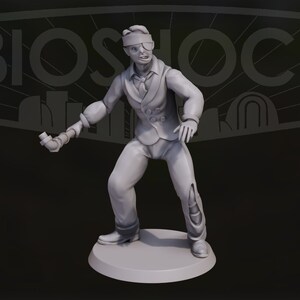 Bioshock Fan Art Miniature Splicer Toasty Resin - Etsy