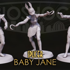 Bioshock Fan Art Miniature Splicer Baby Jane Resin - Etsy