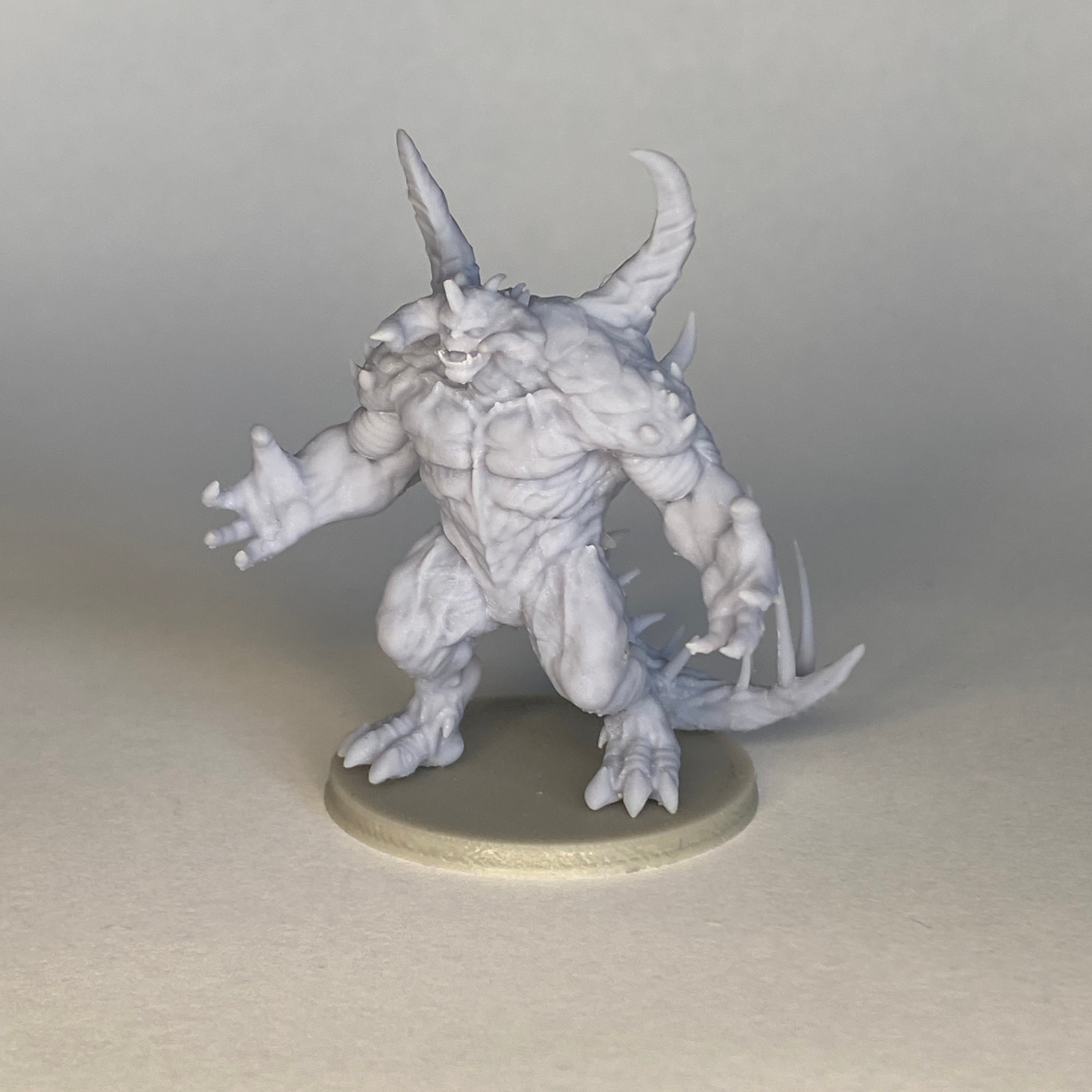 Diablo Fan Art Miniature Lord of Terror Resin - Etsy