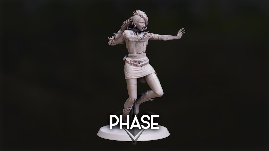 Paragon Fan Art Figure - Phase - Resin - Etsy