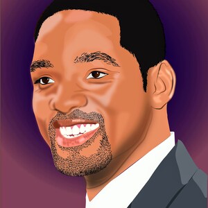 Realistic Portrait,cartoon Portrait, Vector Art, Custom Digital Art ...