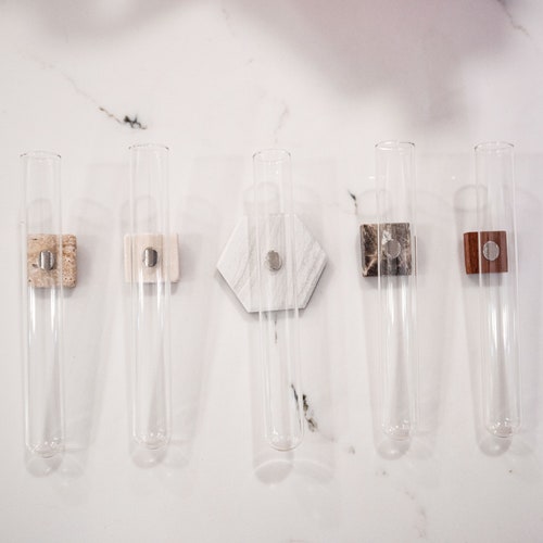 Wall Mount Diamond Planter With Saucer Geometric Wall | Etsy