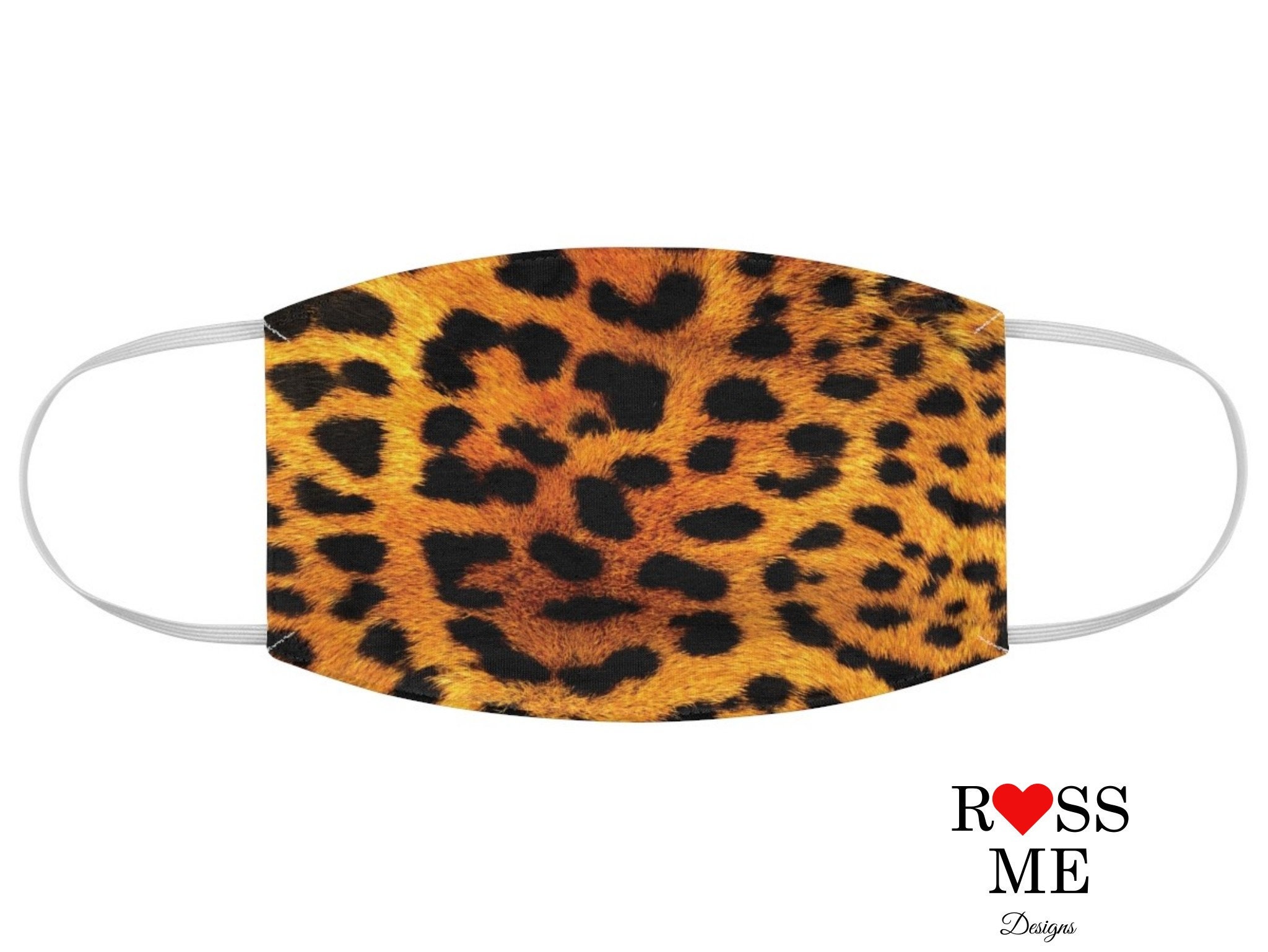 Animal Print Face Mask 3D Leopard Print Mask Reusable and | Etsy