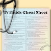 Nursing Fundamentals Cheat Sheet - Etsy