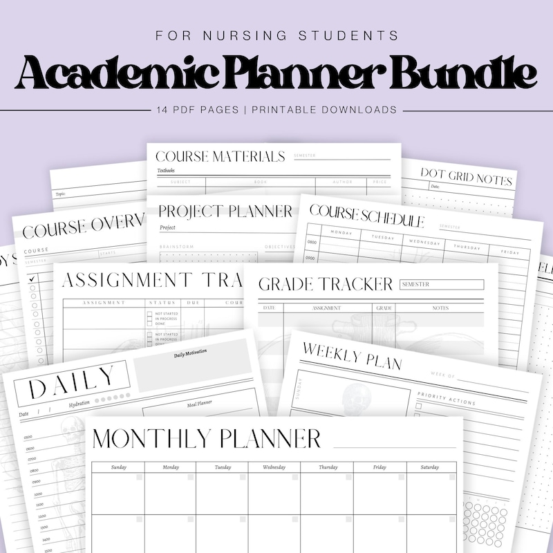 Planner Bundle - Etsy
