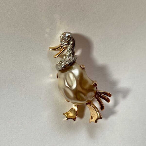 Duck Brooch - Etsy