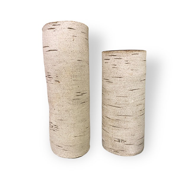 Birch Bark Vase - Etsy