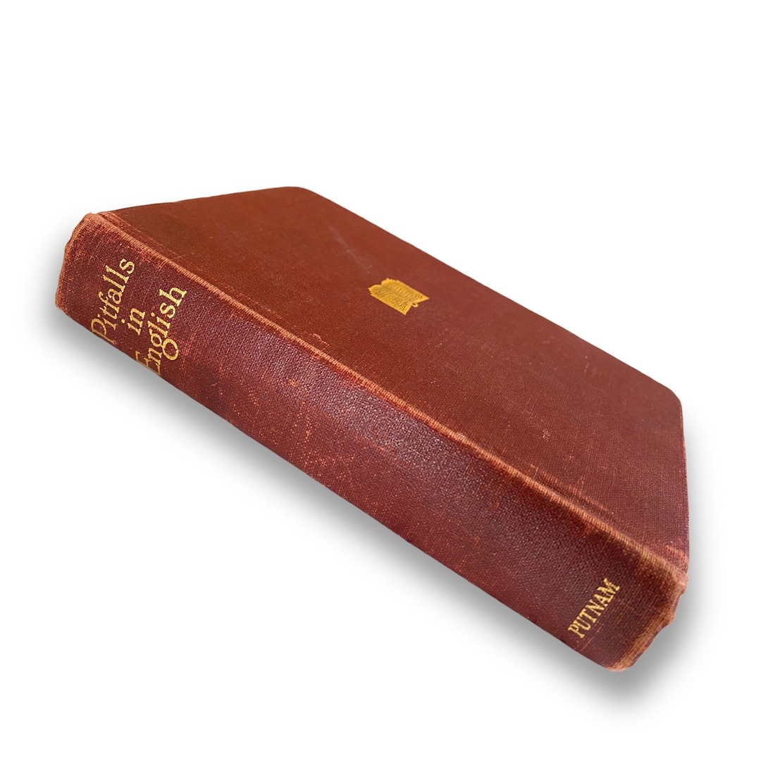 VINTAGE Antique BOOK pitfalls in English and How to Avoid Them by ...